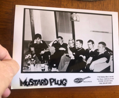 Mustard Plug Punk Music Group 5x7 Rare Press Photo #1 | eBay