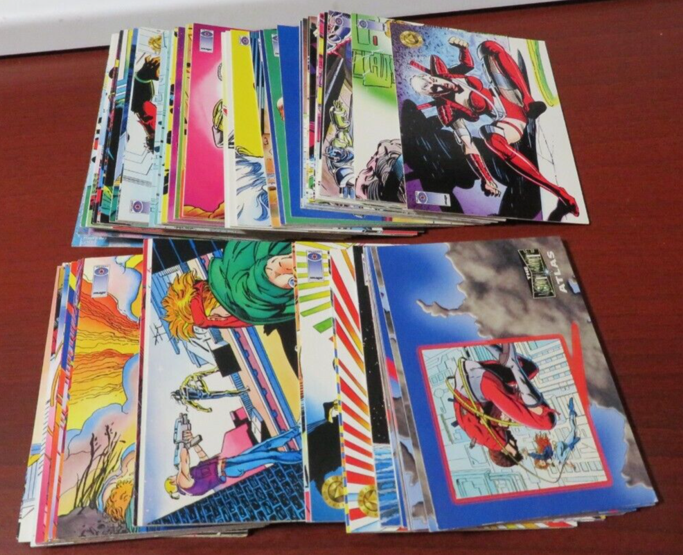 NSS78 1993 DEATHMATE ATLAS 110 CARD SET | eBay