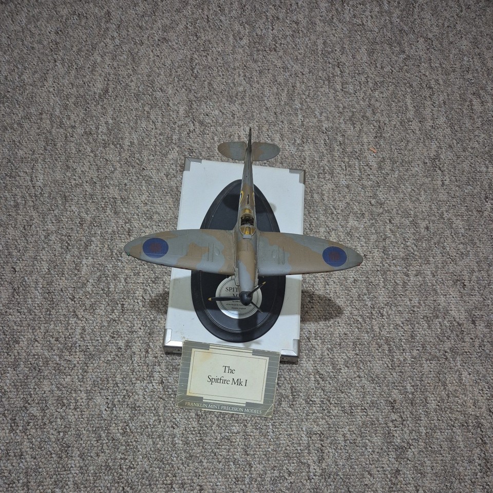 Franklin Mint 1:48 RAF Mk1 Spitfire Battle Of Britain Anniversary ...