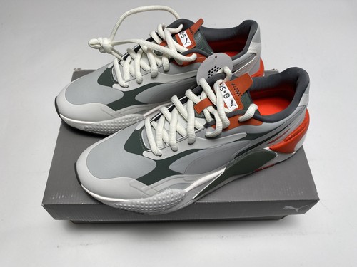 Puma RS-G Golf Shoes Gray Thyme Pureed Pumpkin White Men's SZ 9 (193826 ...