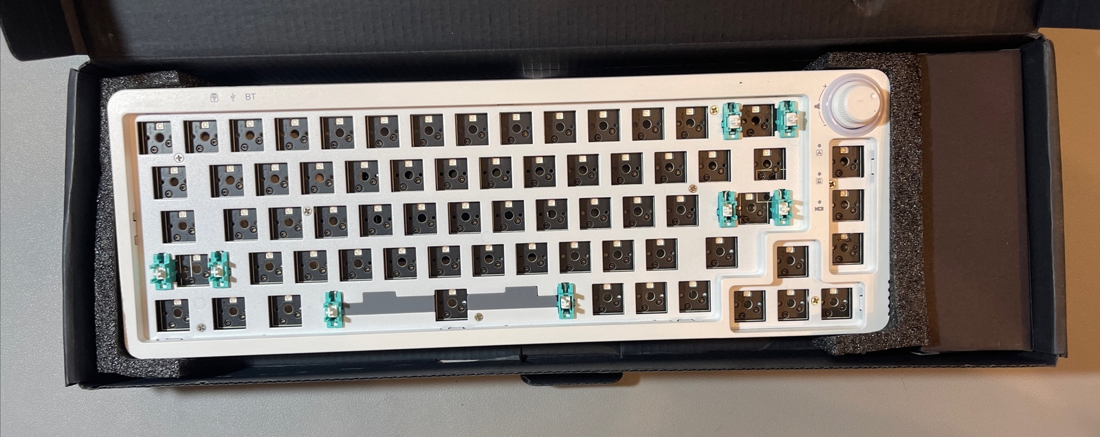 GK GAMAKAY LK67 65% RGB Modular DIY Mechanical Keyboard, 67 Keys Hot | eBay