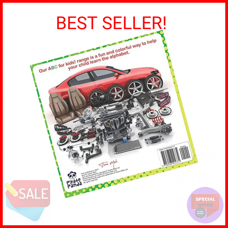 Car Parts ABC for Kids!: ABC book for boys and girls - A car parts ...