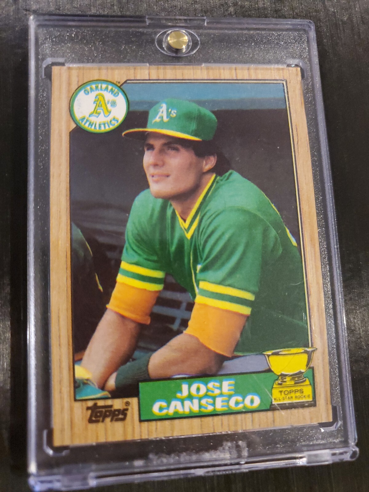 Jose Canseco Rookie Card, 1987 Topps, 620 | eBay