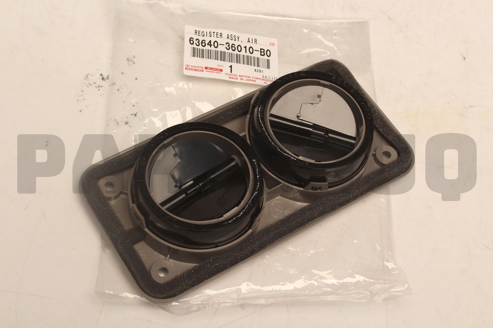6364036010B0 Genuine Toyota REGISTER ASSY, AIR OUTLET, NO.2 63640-36010 ...