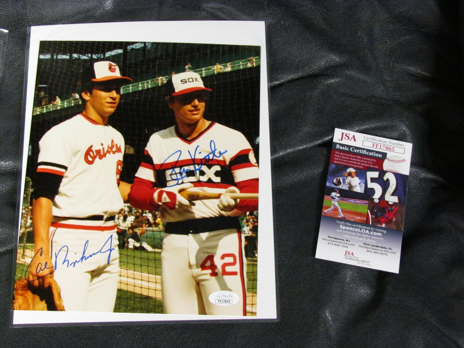 Cal Ripken Jr. Autographed Memorabilia | Signed Photo, Jersey ...