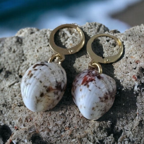 Real Shell Earrings - Perfect For Wedding Favours | eBay UK