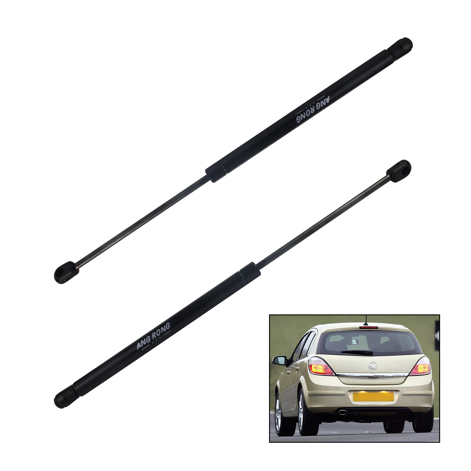 2x Tailgate Boot Trunk Gas Struts Support Fit Opel Vauxhall Astra H ...