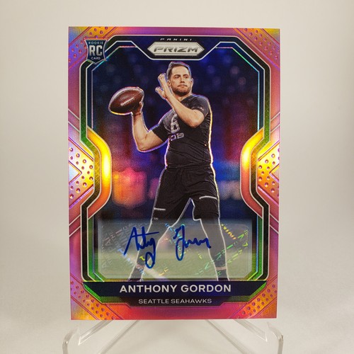 2020 Panini Prizm Anthony Gordon Pink Prizm Rookie Auto RC #391 | eBay