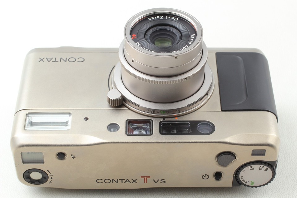 Read [N MINT w/ Data Back] Contax TVS Point & Shoot Film Camera Body ...