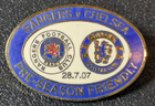 Vintage Chelsea FC - Metal Badge - Rangers v Chelsea - Pre season ...