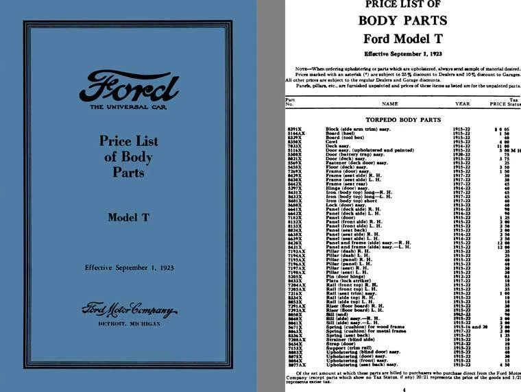 Ford Model T Parts Ebay