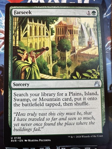 Farseek (0138) - Ravnica Remastered - Uncommon Mtg Magic The Gathering ...