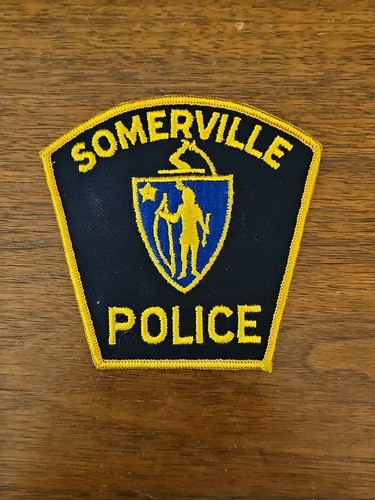 Vintage Obsolete Unissued Somerville Massachusetts Police Patch | eBay