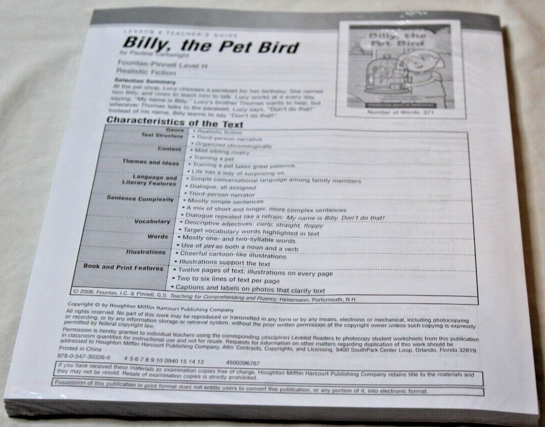 HMH Journeys Grade 2 ELL Level Leveled Readers Teacher's Guide 30 Book ...