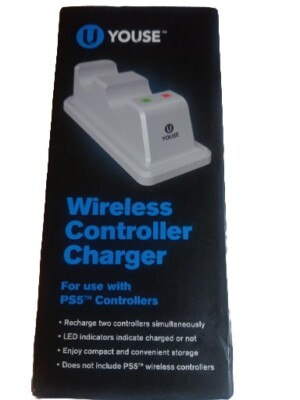 U Youse Wireless Controller Charger For Use With PS5 Controllers | eBay