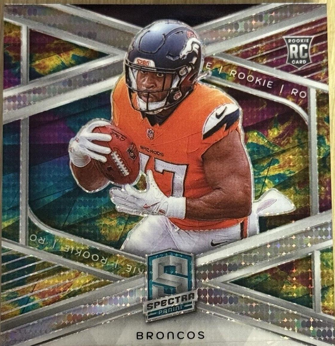 2024 Panini Spectra - Aspiring Patch Autographs Audric Estime #APA-AEE ...