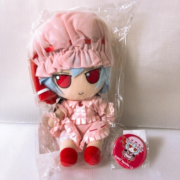 Touhou Project Plush Series 47 Remilia scarlet 1.5 & badge Gift Doll ...