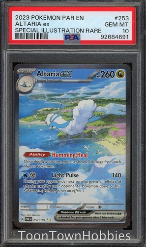 PSA 10 Pokemon - Altaria ex 253/182 Alt Art - Paradox Rift | eBay
