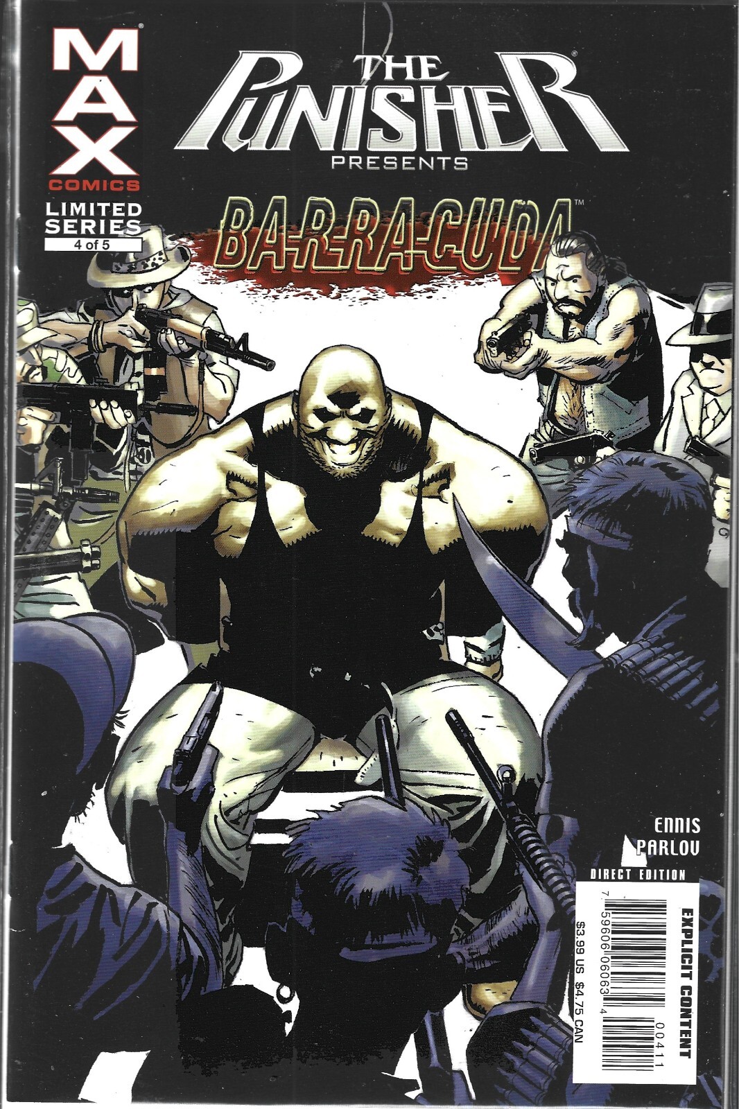 THE PUNISHER PRESENTS BARRACUDA #4 (NM) MARVEL MAX COMICS | eBay