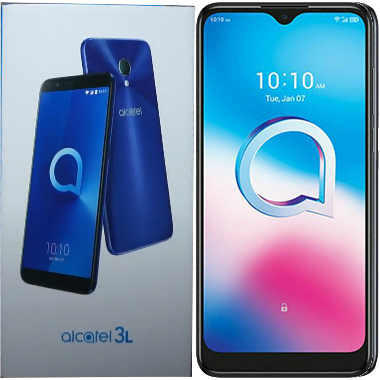 Alcatel 3L 5029D (2020) - 64GB - Dark Chrome (Ohne Simlock) (Dual SIM ...