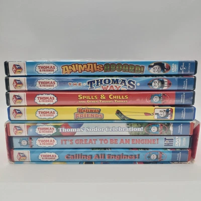 Thomas & Friends DVD Lot of 7 Sodor | Grelly USA