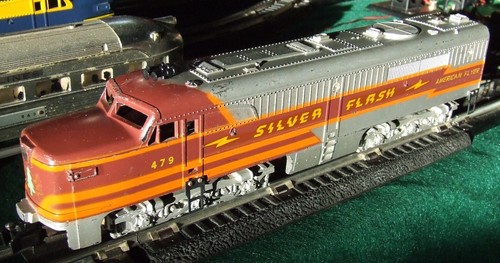 1955 AF 479 Alco Diesel Silver Flash American Flyer S-Gauge AFL ...