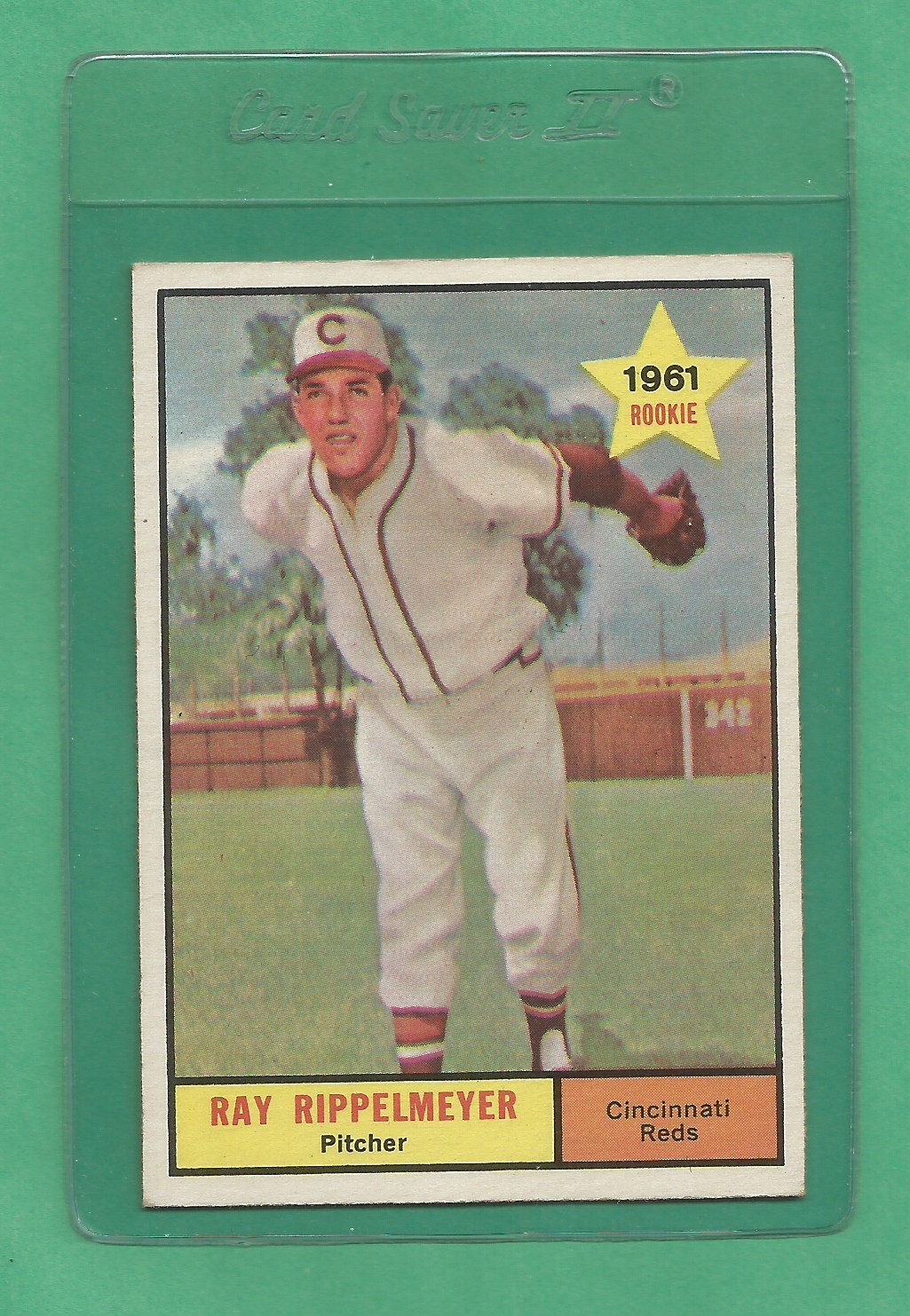 1961 Topps Cincinnati Reds Ray Rippelmeyer # 276 EX-NM Low Pop !!!! | eBay