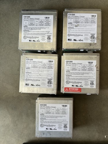 control solutions cs1205 24v pfc 120 battery charger | eBay
