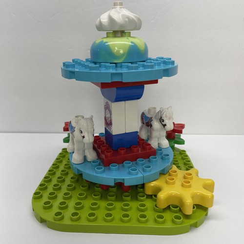 Lego Duplo Large Lot From 10841 Fun Family Fair Merry Go Round Slides ...
