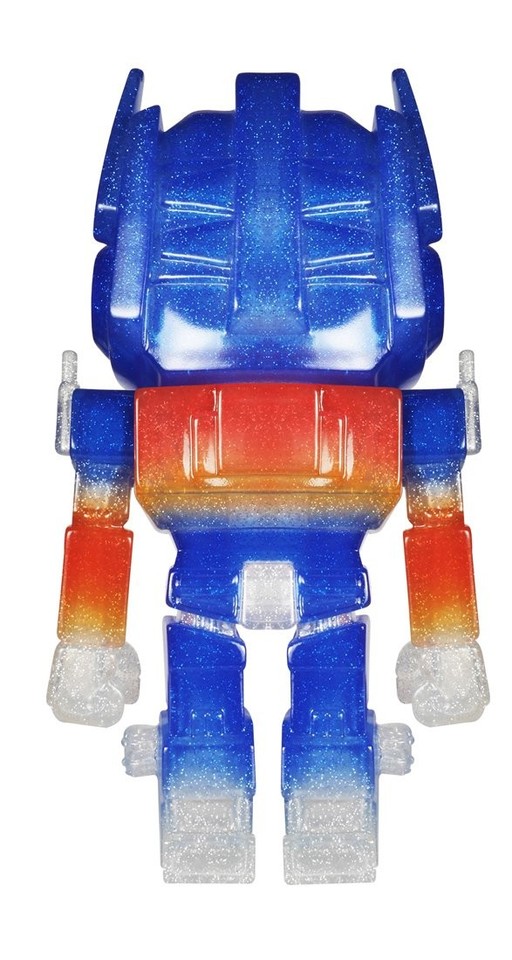 Transformers Optimus Prime Limited Edition Hikari Blue Vinyl Figure ...