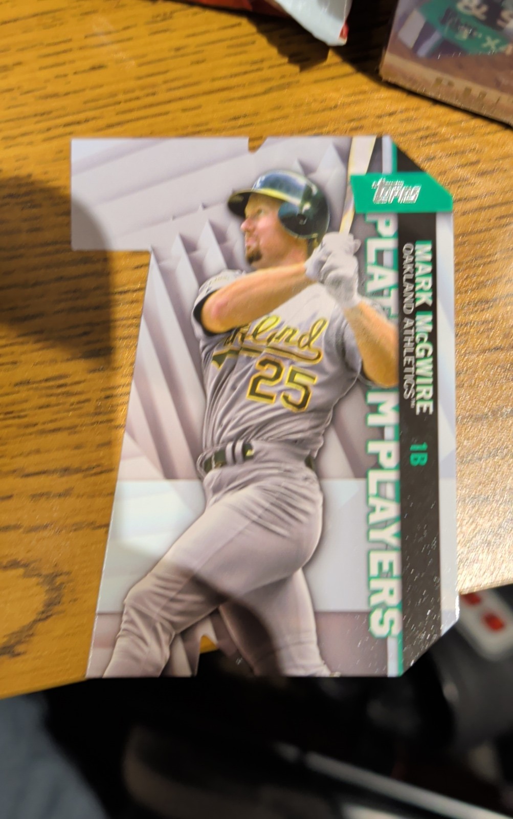 2021 Topps Update Series - Topps Platinum Players Die-Cuts Mark McGwire ...