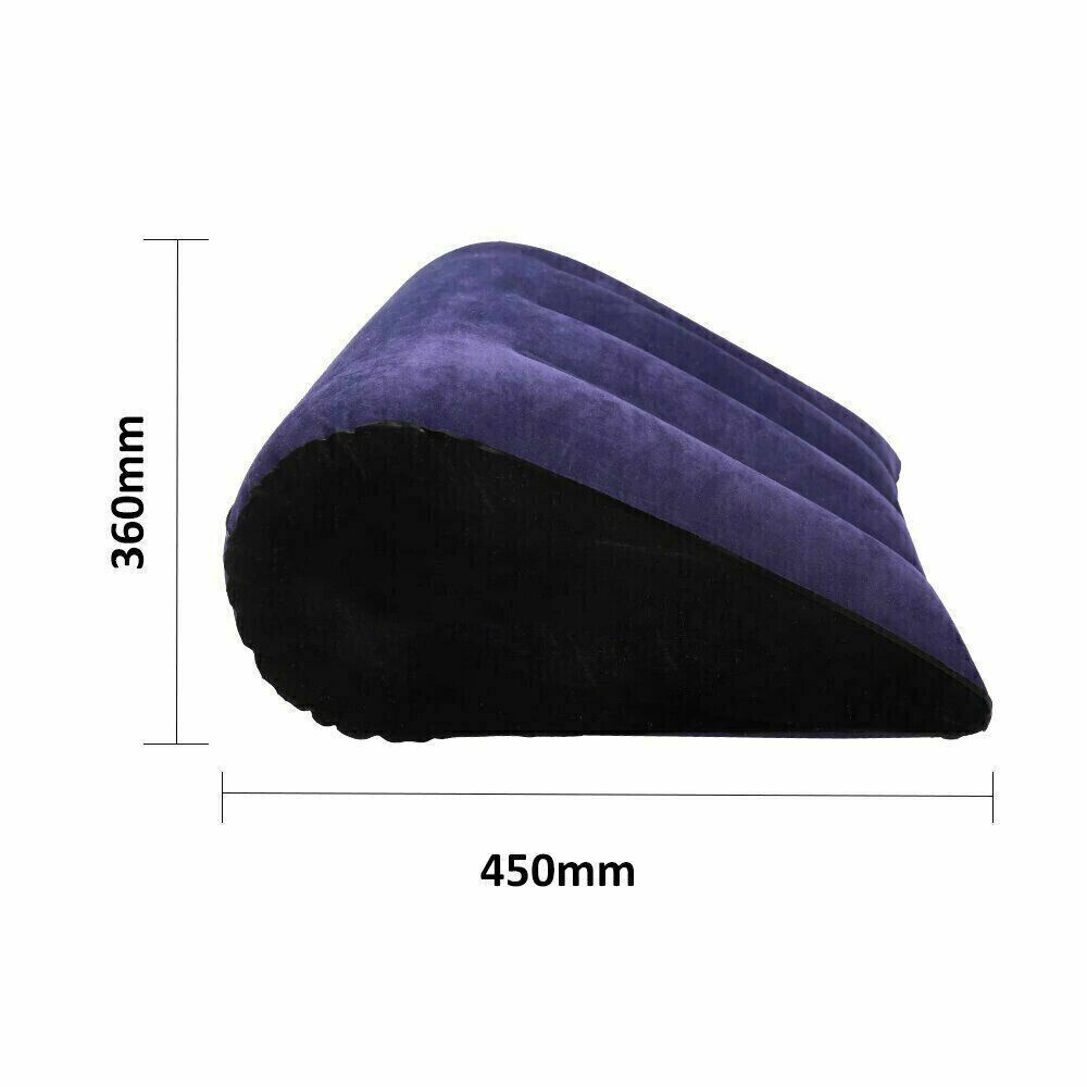 Sex Pillow Triangle Wedge Cushion Position BDSM Bondage Adult Couple ...