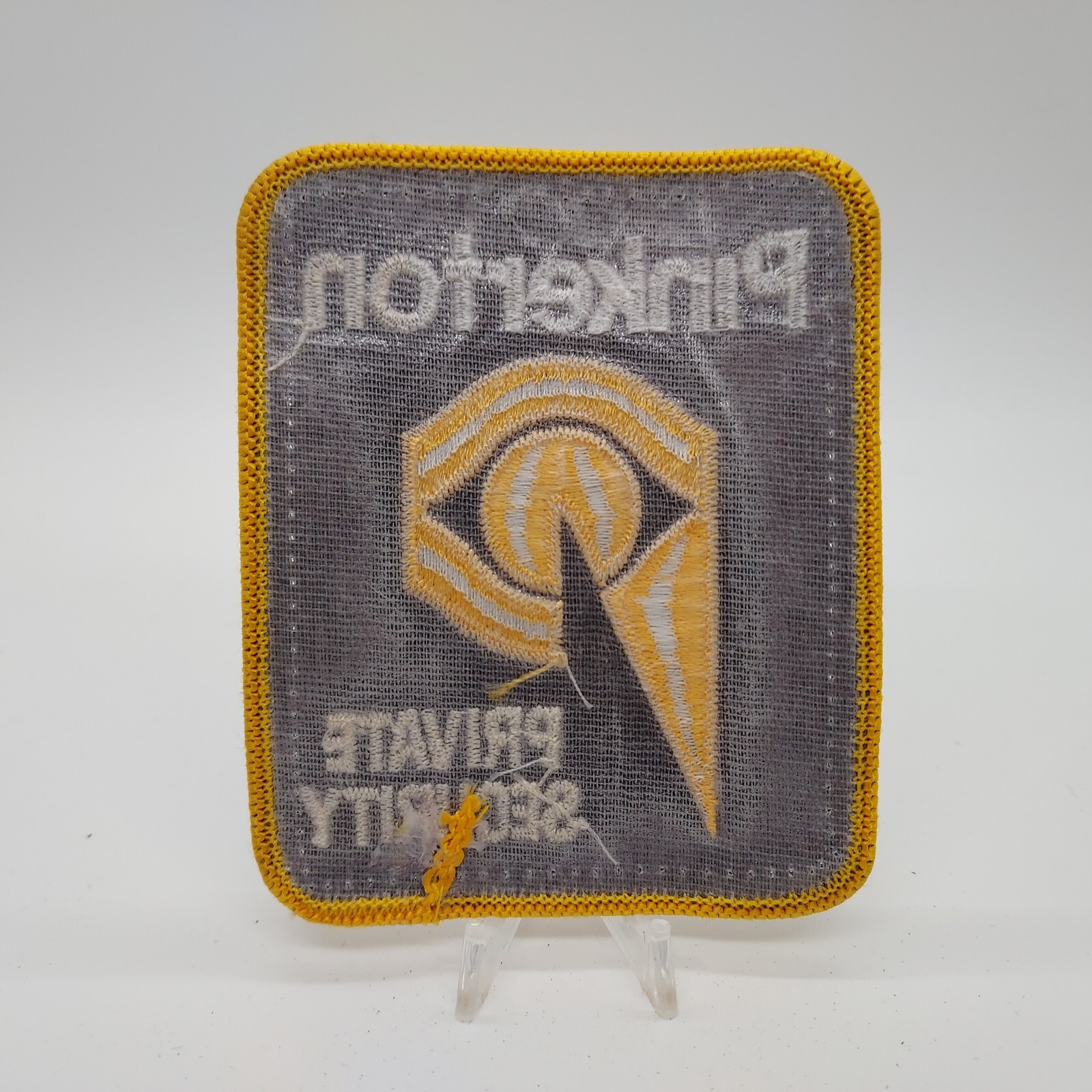 Vintage Pinkerton Private Security Embroidered Uniform Shoulder Patch 3.5x2.75" | eBay