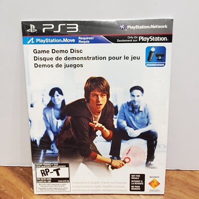 PlayStation Move Demo Disc - Sony PlayStation 3 PS3 New & Sealed! Free ...