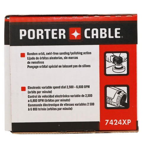 Porter Cable Random Orbital Polisher Swirl Free Variable Speed 6 Inch ...