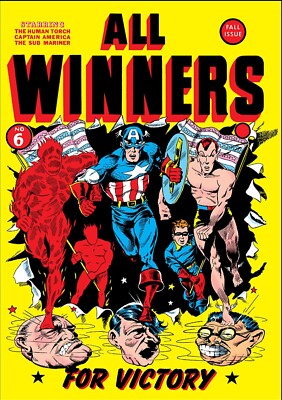 ALL WINNERS #6 COMIC COVER 11"x17" POSTER PRINT | eBay