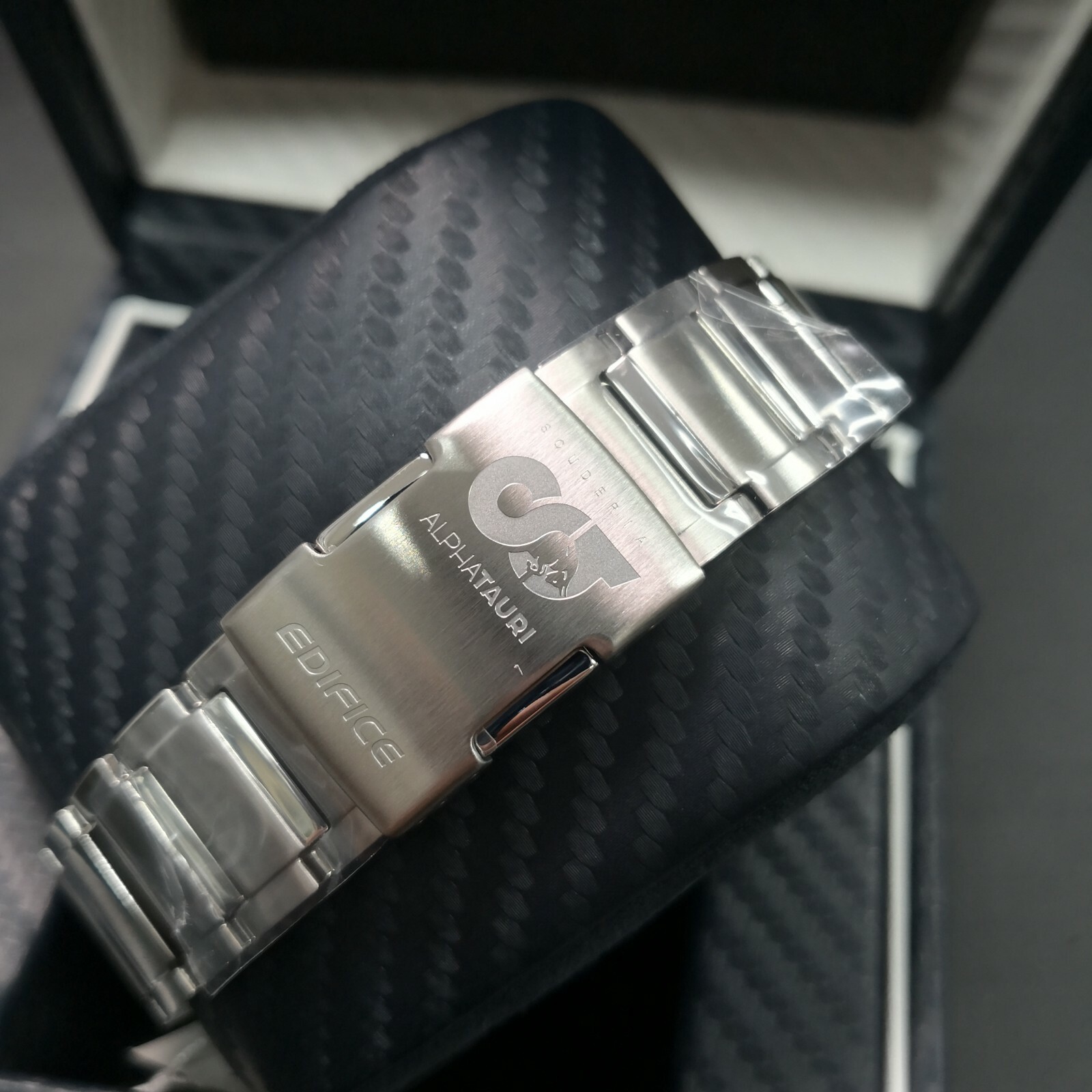 Casio Edifice Scuderia Alpha Tauri Limited Men's Watch EQB-1100AT-2A ...