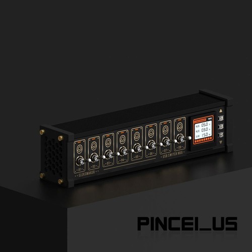 EleksMaker NK6P 35W USB Switch 8 Port USB Hub (NK6 with Power Adapter ...