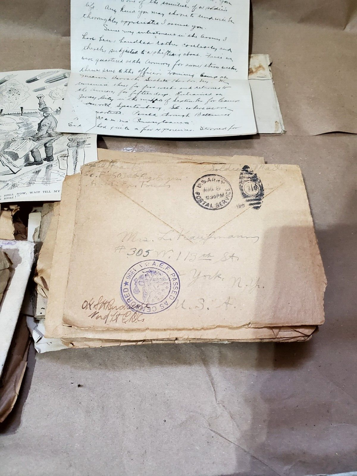 WW1 1918/1919 Original Rare Letters To Home From Soldier HUGE LOT | eBay