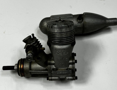 K and B K&B .40 40 Two 2 Stroke Nitro RC Remote Control Airplane Engine ...