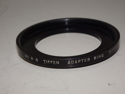 TIFFEN 49 M 8 SERIES 8 ADAPTER RING Made in USA * | eBay