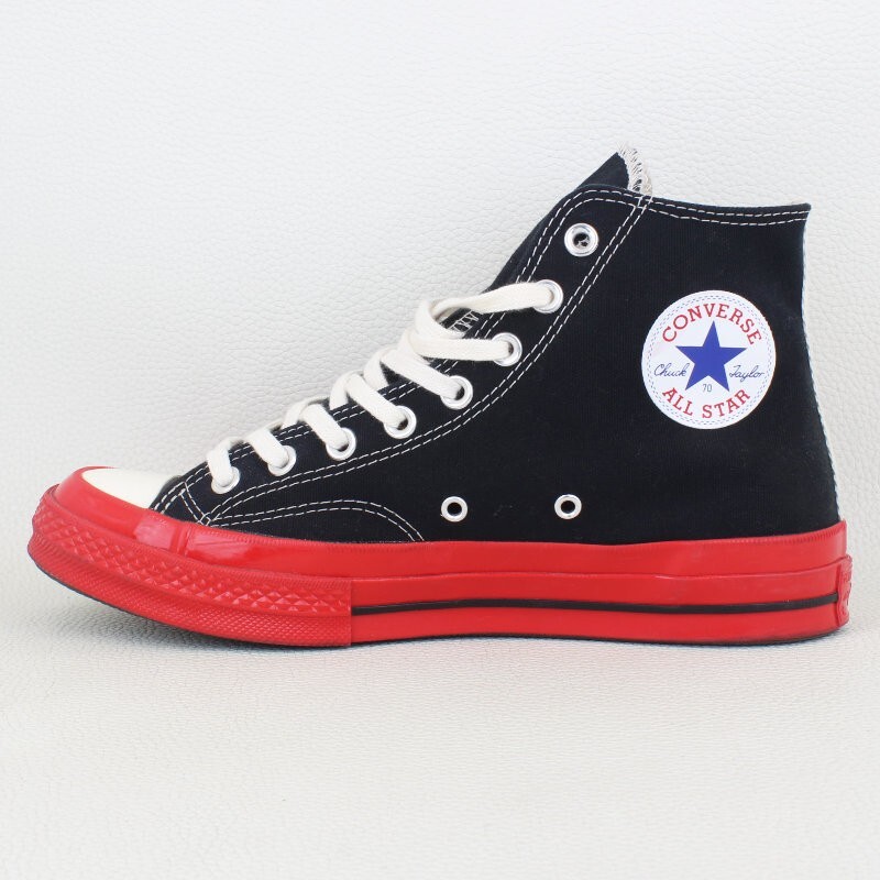 Converse Chuck Taylor All Star 70 X Comme des Garcons Black Red Midsole ...