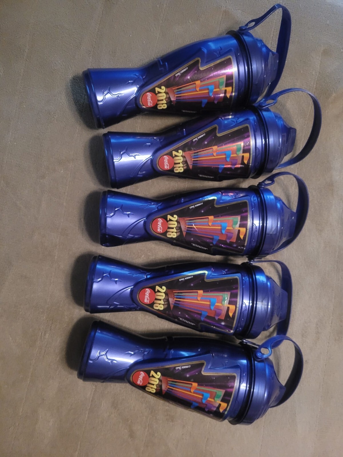 Six Flags Souvenir Cups 2016-2019 Coca-Cola With Straw And Handle. 16 ...