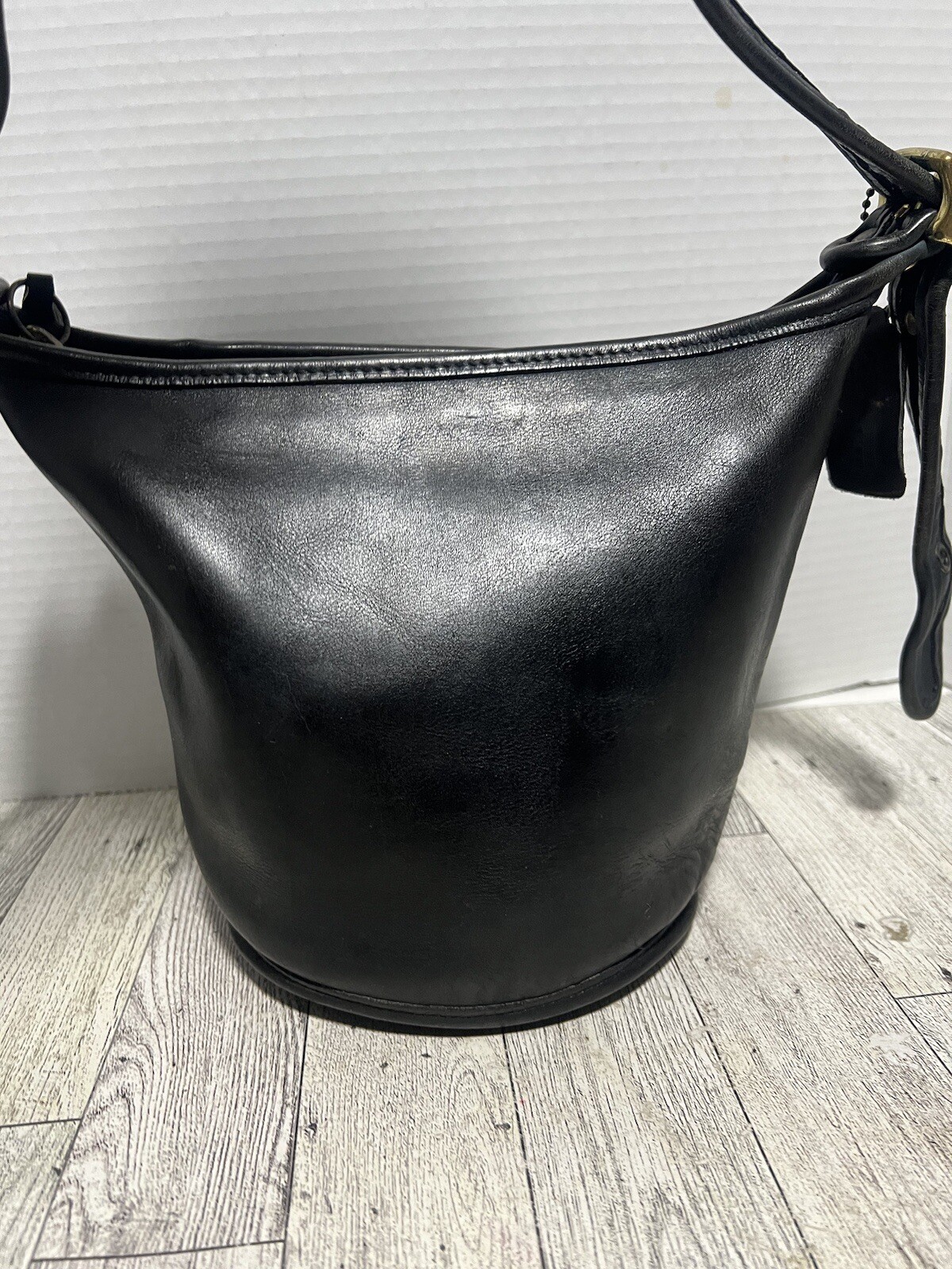 Coach Vintage Maggie Crossbody Bucket Bag Blue #9019 - Gem
