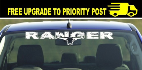 WINDSCREEN Decal Sticker For RANGER PX WILDTRAK 4X4 900x100 | eBay ...