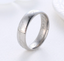 Lord of the Elvish Rings Silver Tungsten Promise One Ring Mens Comfort ...