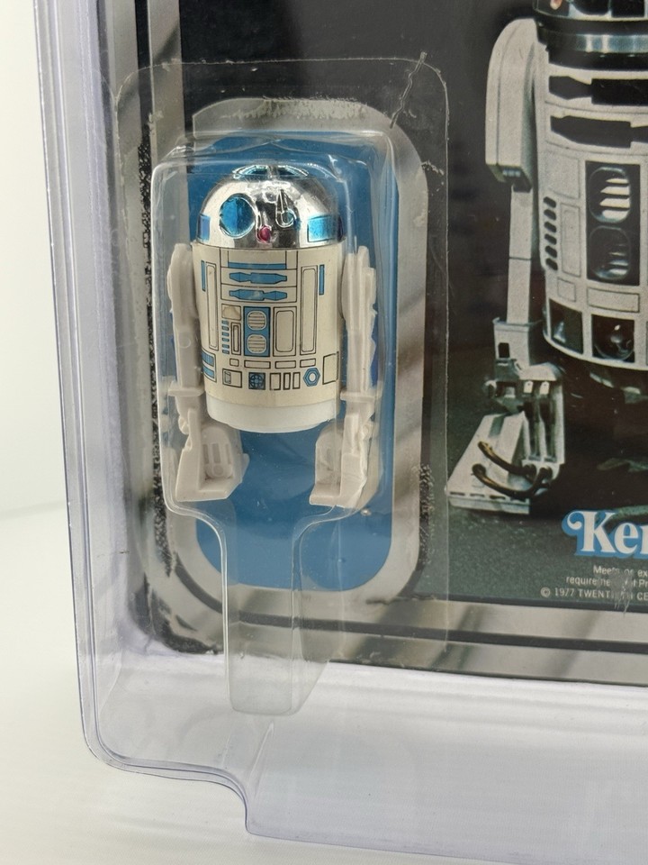 VINTAGE STAR WARS R2-D2 Artoo-detoo FIGURE 12-BACK 1977 MOC KENNER | eBay