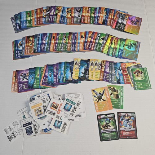 Lot of 150+ Skylanders Card Characters Stickers Code Giants Spyros Trap ...
