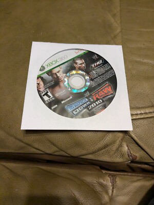 WWE SmackDown vs. Raw 2010 Featuring ECW Microsoft Xbox 360, 2009 Disc ...