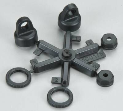 NEW HPI Shock Cap & Preload Collar Set RTR Blitz Maxxis / Art Series ...